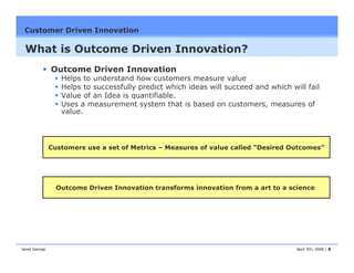Customer Driven Innovation | PDF