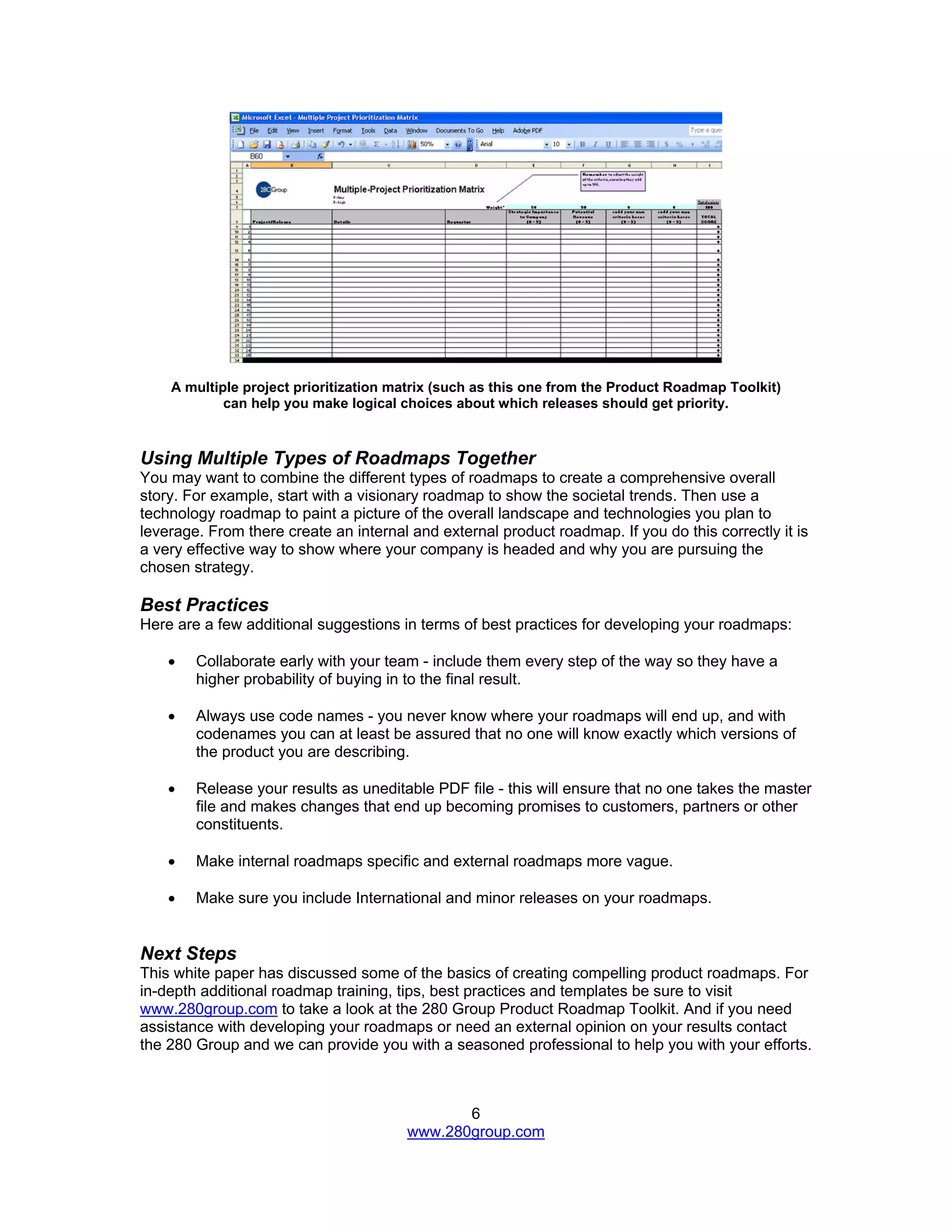 How to Create Compelling Product Roadmaps | PDF