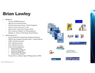 Strategic Planning for More Effective Product Management | PPT