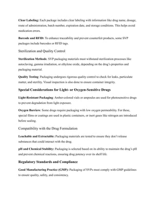 Small Volume parenterals and Their Administration in Practice By ...