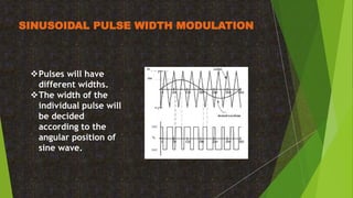 Advanced techniques of PULSE WIDTH MODULATION. | PPT