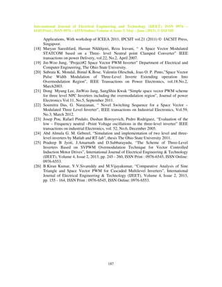 Svpwm based 3 level statcom for reactive power management under line-line | PDF