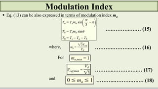 Basics of SVPWM technique by Hardik Panyda | PPTX