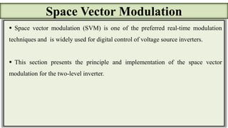 Basics of SVPWM technique by Hardik Panyda | PPTX