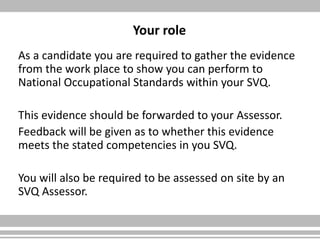 SVQ Induction | PPTX