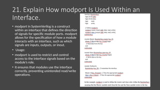 SV questions 67 to 88 q and a for test.pptx