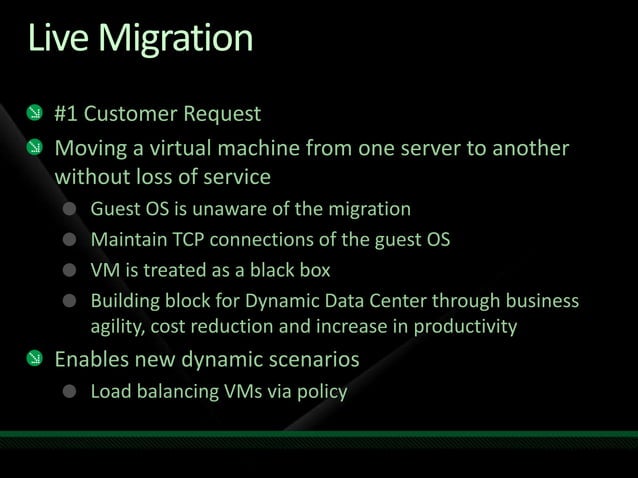 SVR205 Introduction to Hyper-V and Windows Server 2008 R2 with Microsoft System Center Virtual ...