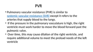 SVR and PVR - UNDERSTANDING (1).pptxfgkjdfjk | PPTX | Heart and Cardiovascular Diseases ...