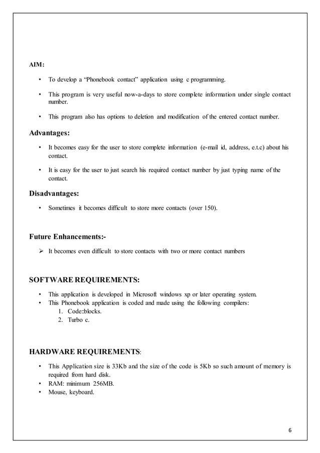 A c program of Phonebook application | DOCX | Operating Systems | Computer Software and Applications