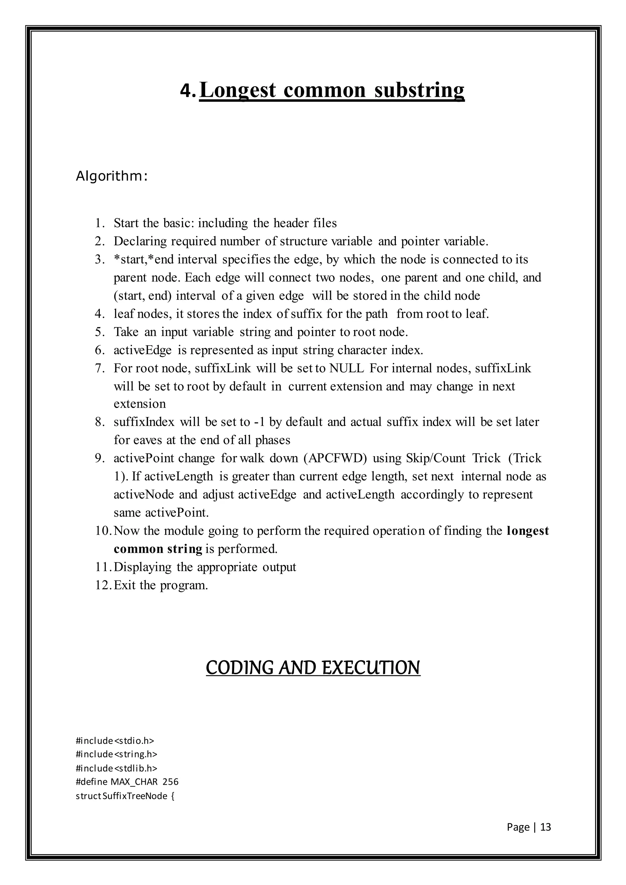 A project on advanced C language | DOCX | Programming Languages | Computing
