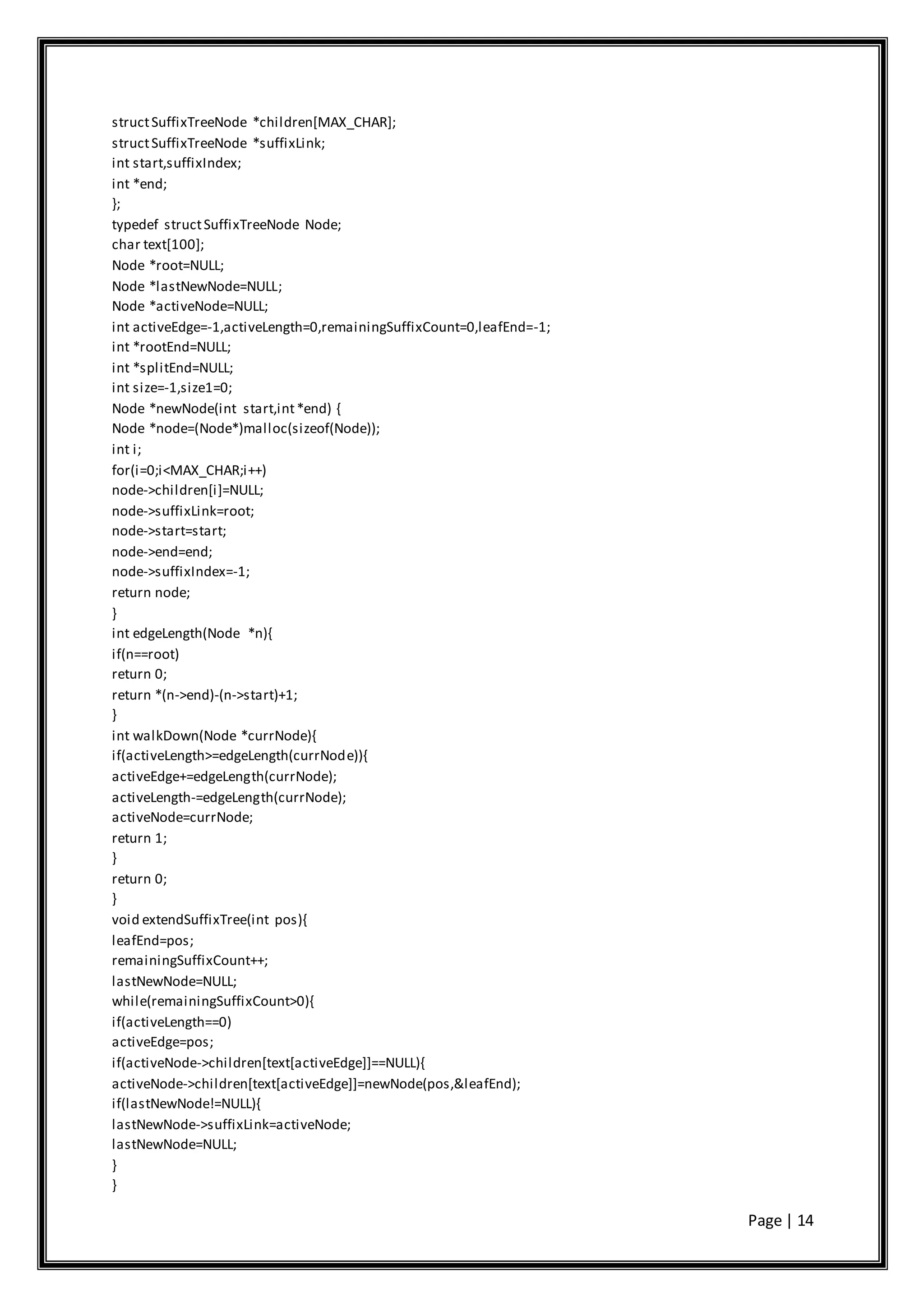 A project on advanced C language | DOCX | Programming Languages | Computing