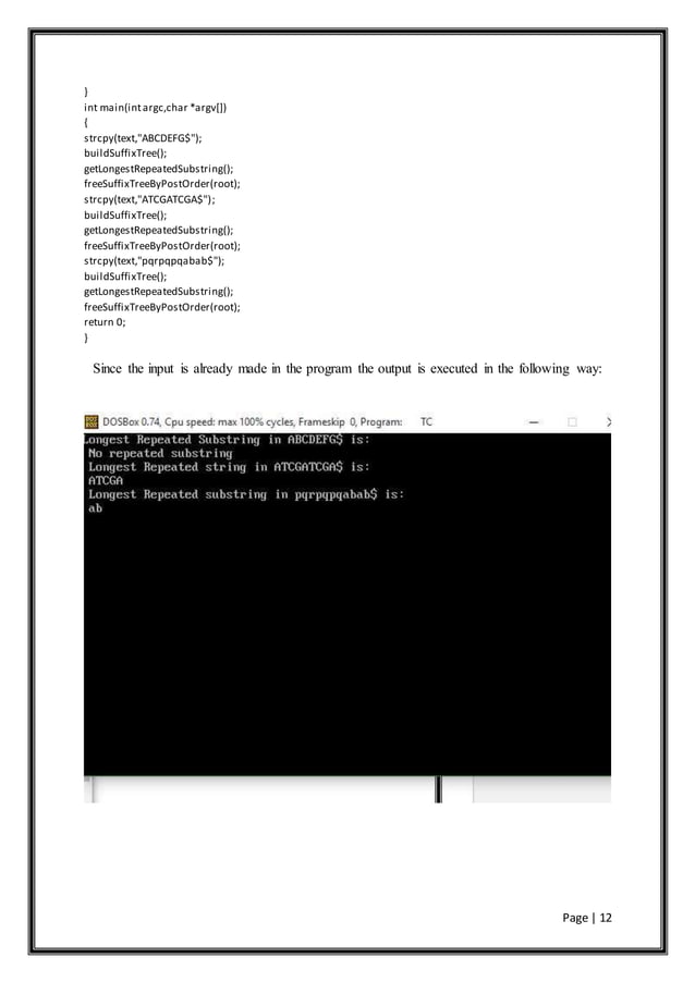 A project on advanced C language | DOCX | Programming Languages | Computing