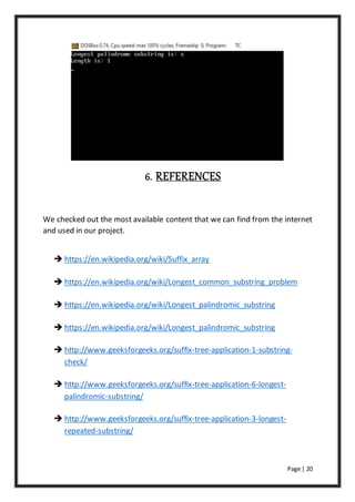 A project on advanced C language | PDF