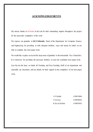 A project on advanced C language | PDF