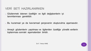 SSAĞLIK VERİ SETLERİ | PPT