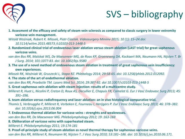 Steam Vein Ablation is safe and efficacious | PPT | Skin and ...