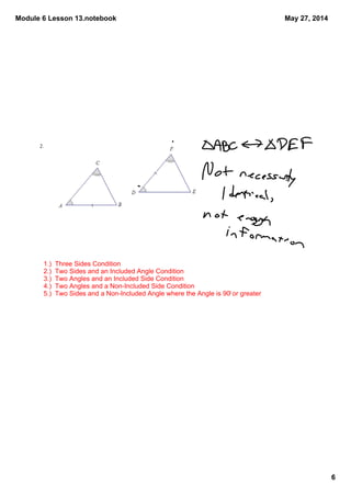 Module 6 lesson 13 | PDF