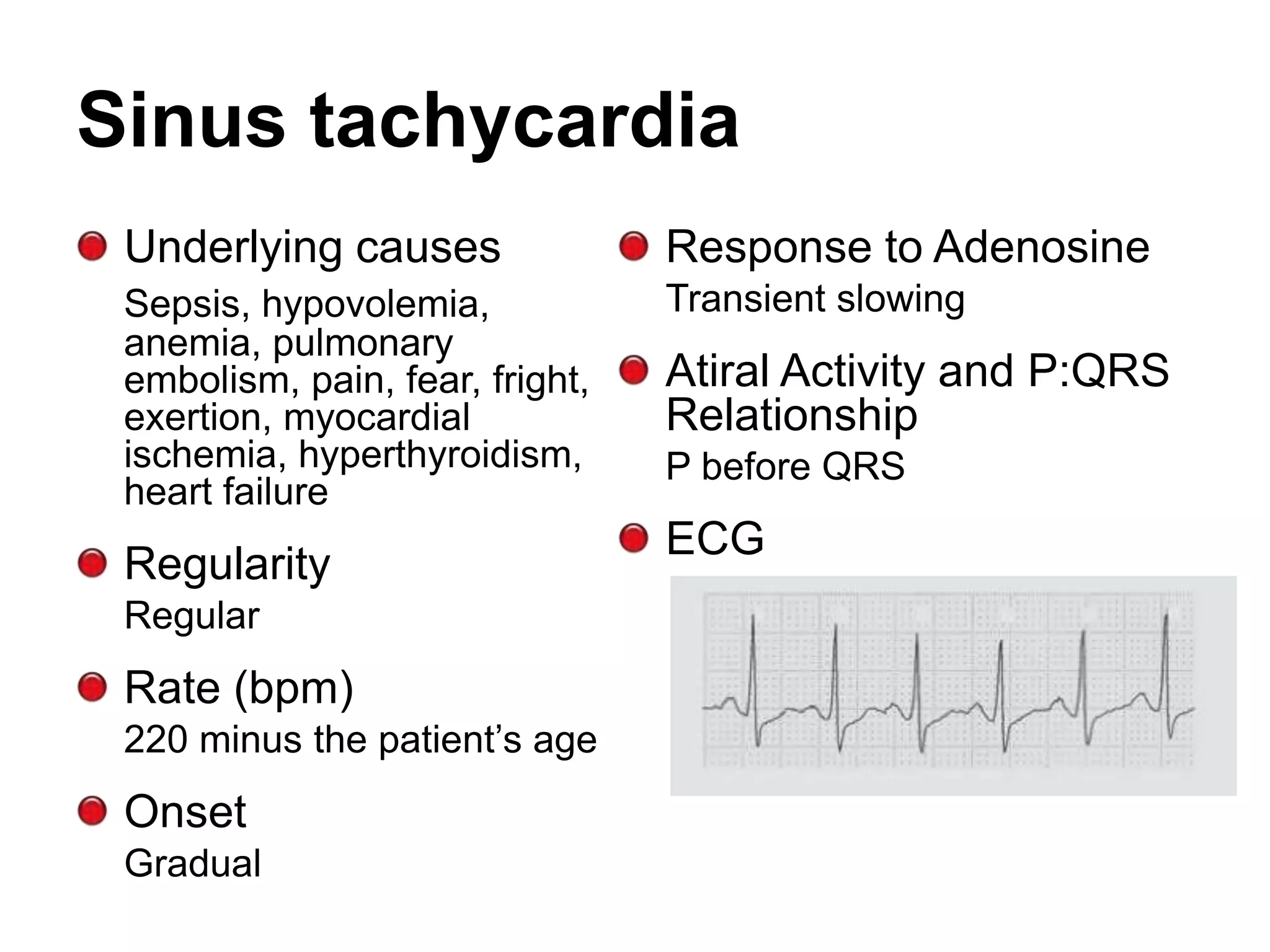 Evaluation and Initial Treatment of Supraventricular Tachycardia | PPTX