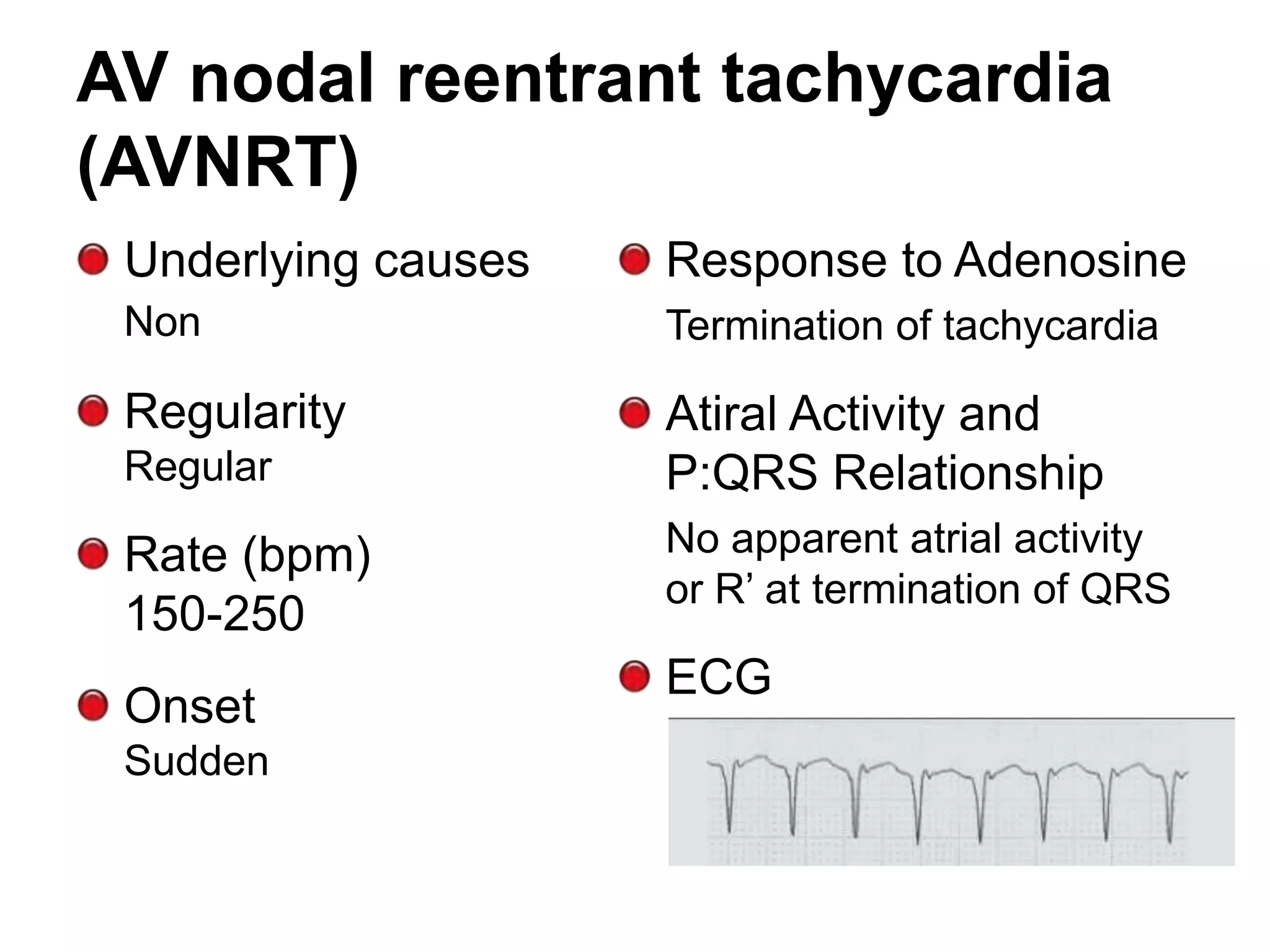Evaluation and Initial Treatment of Supraventricular Tachycardia | PPTX