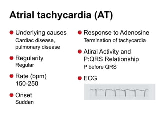 Evaluation and Initial Treatment of Supraventricular Tachycardia | PPTX