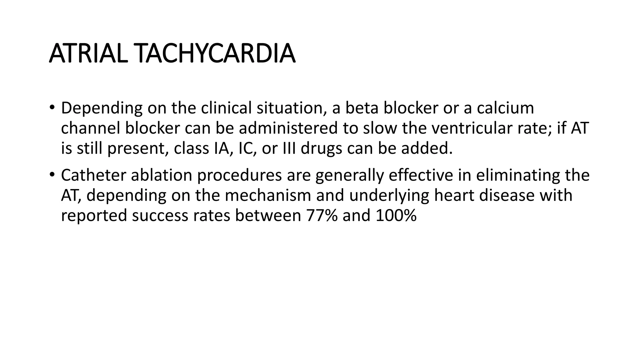 SUPRAVENTRICULAR TACHYCARDIA - SVT | PPTX