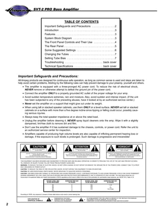 gitarpazar.com Ampeg SVT2 PRO 300W Lambalı Bas Gitar Kafa Amfisi ...