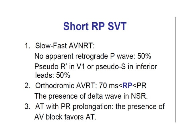 SVT-Alogarythm | PPT