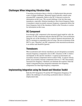 Sound and Vibration Toolkit User Manual | PDF