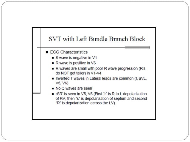 supraventricular tachycardia (SVT) with aberrancy | PPT