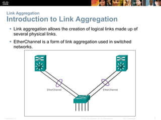 CCNAv5 - S3: Chapter3 Link Aggregation | PDF | Computer Networking | Computing