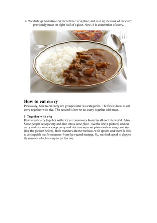 Sw Curry recipe | PDF