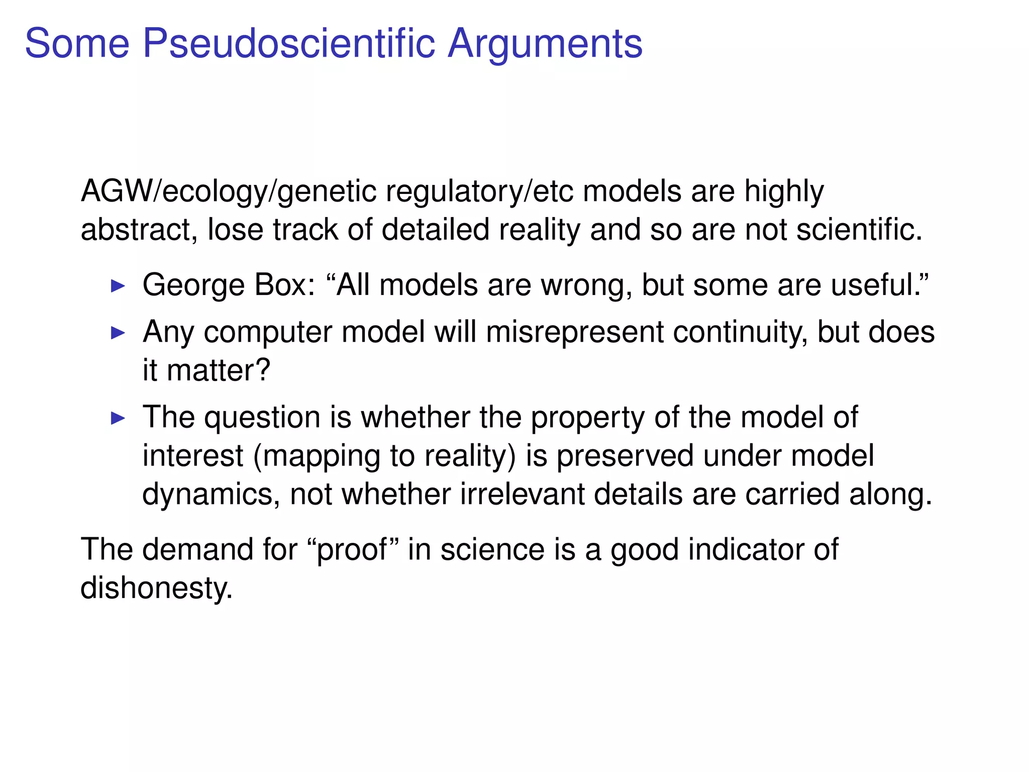 Science v Pseudoscience: What’s the Difference? - Kevin Korb | PDF