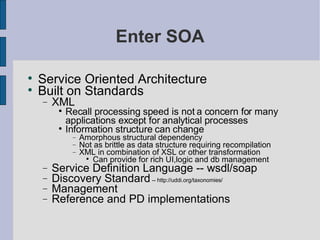 SW Architecture Monolithic to SOA | PPT