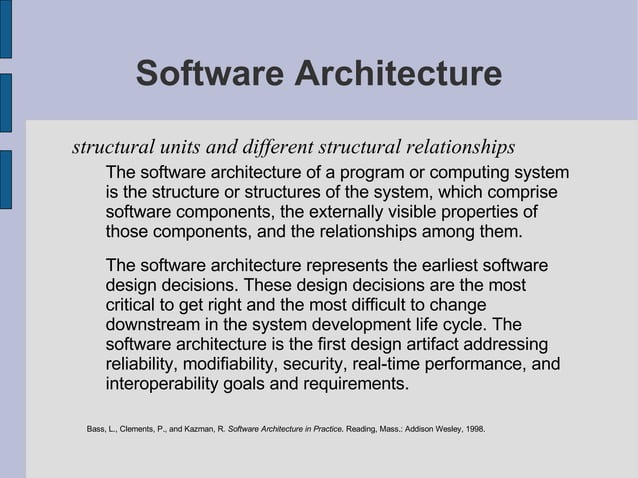 SW Architecture Monolithic to SOA | PPT