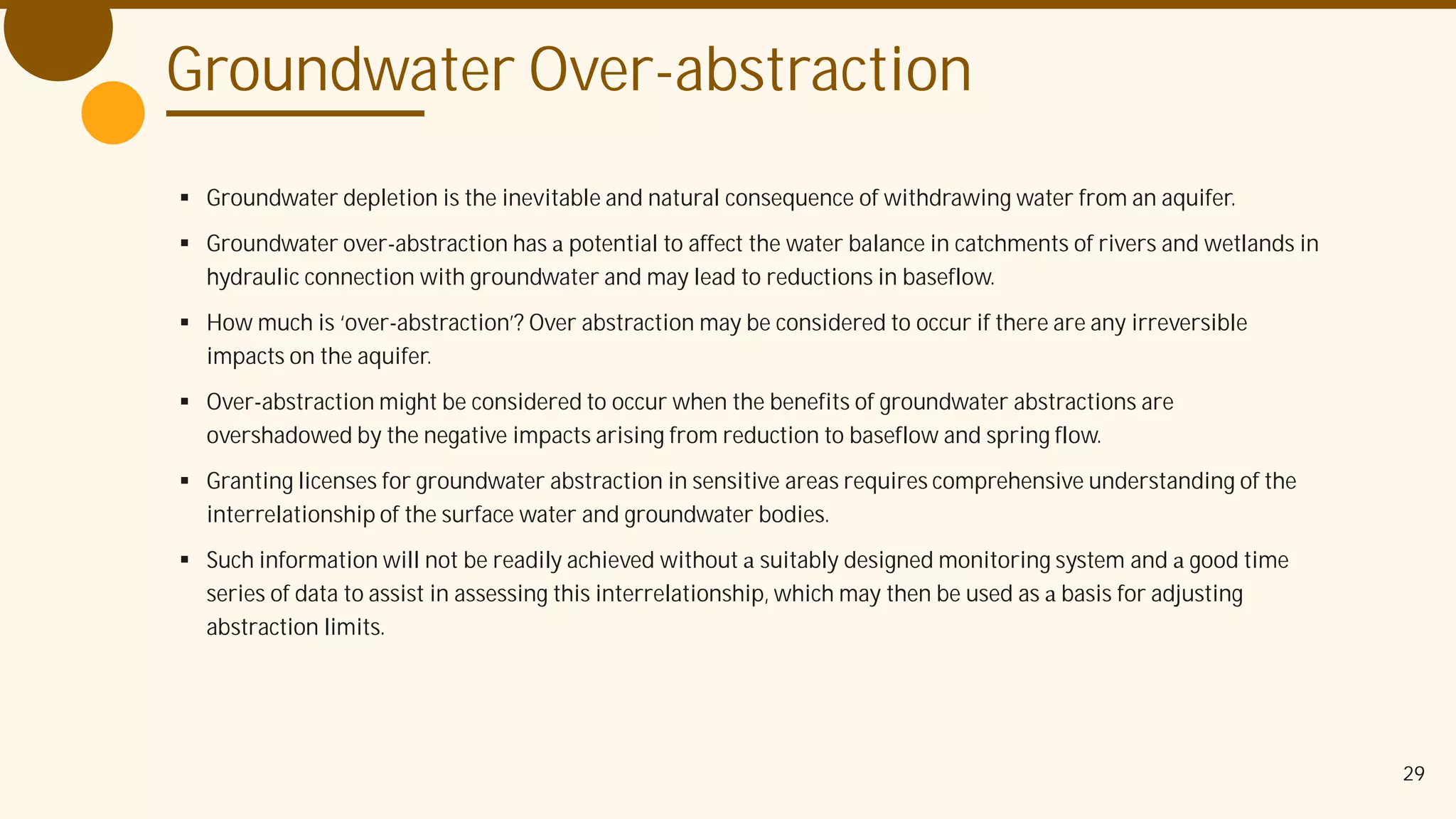 Surface Water and Groundwater Interaction | PDF