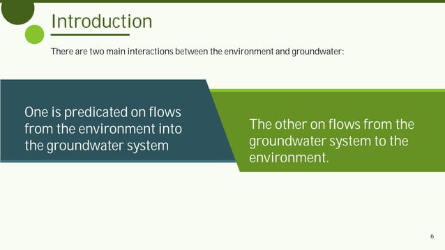 Surface Water and Groundwater Interaction | PDF