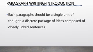 SW-LECTURE 1-PARAGRAPH WRIITNG.pptx