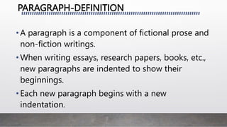 SW-LECTURE 1-PARAGRAPH WRIITNG.pptx