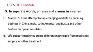 SW-LECTURE 1-USES OF PERIOD AND COMA (1).pptx