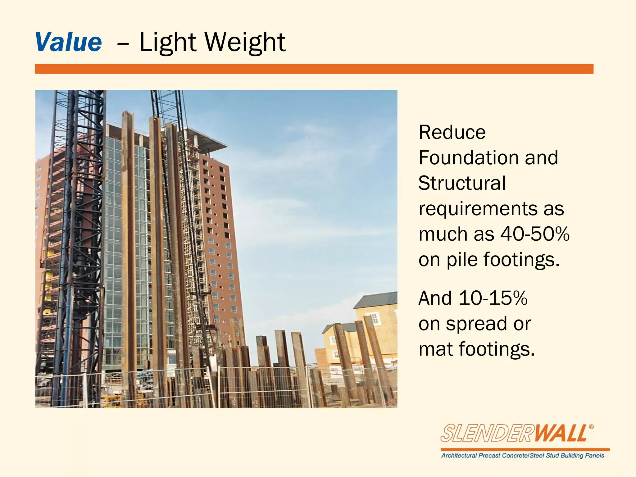 SlenderWall Precast Concrete Cladding from Smith-Midland | PPT