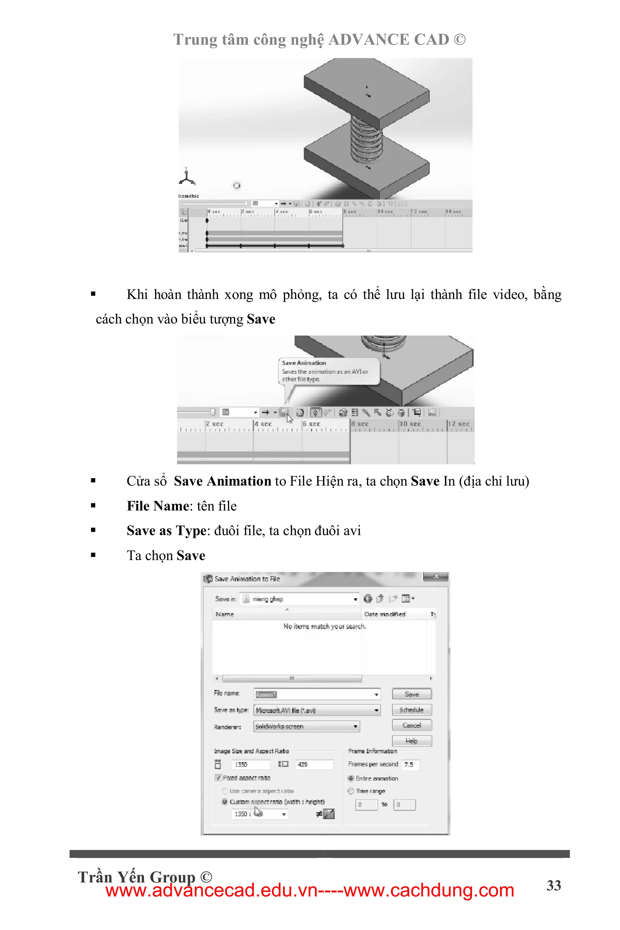 Mô phỏng chuyển động với Solidworks Motion (demo) | PDF
