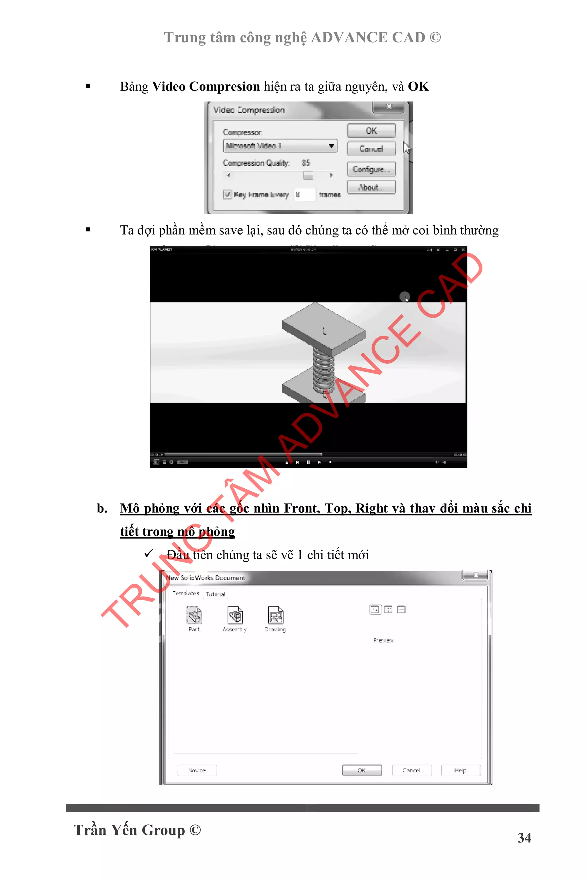 Mô phỏng chuyển động với Solidworks Motion (demo) | PDF