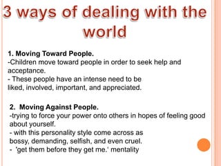 Erikson, Horney, Jung Stages of Psychosocial Devt with example | PPTX