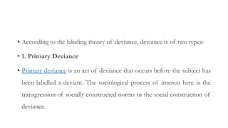 SW Reviewer Labelling Theory Education. | PPT
