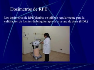La Dosimetría de Estado Sólido aplicada en Física Médica y Protección ...