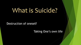 Suicide as Deviance | PPTX
