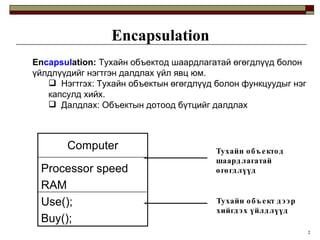 Sw203 Lecture4 Class Object | PPT