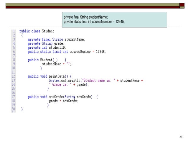 Sw203 Lecture7 Method Override Ppt