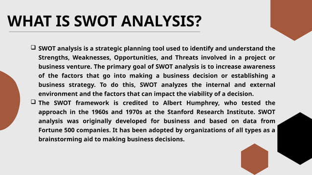 EVERYTHING ABOUT SWOT ANALYSIS REPORT.pptx
