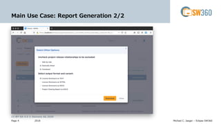 SW360 Update Tooling Telco | PPT
